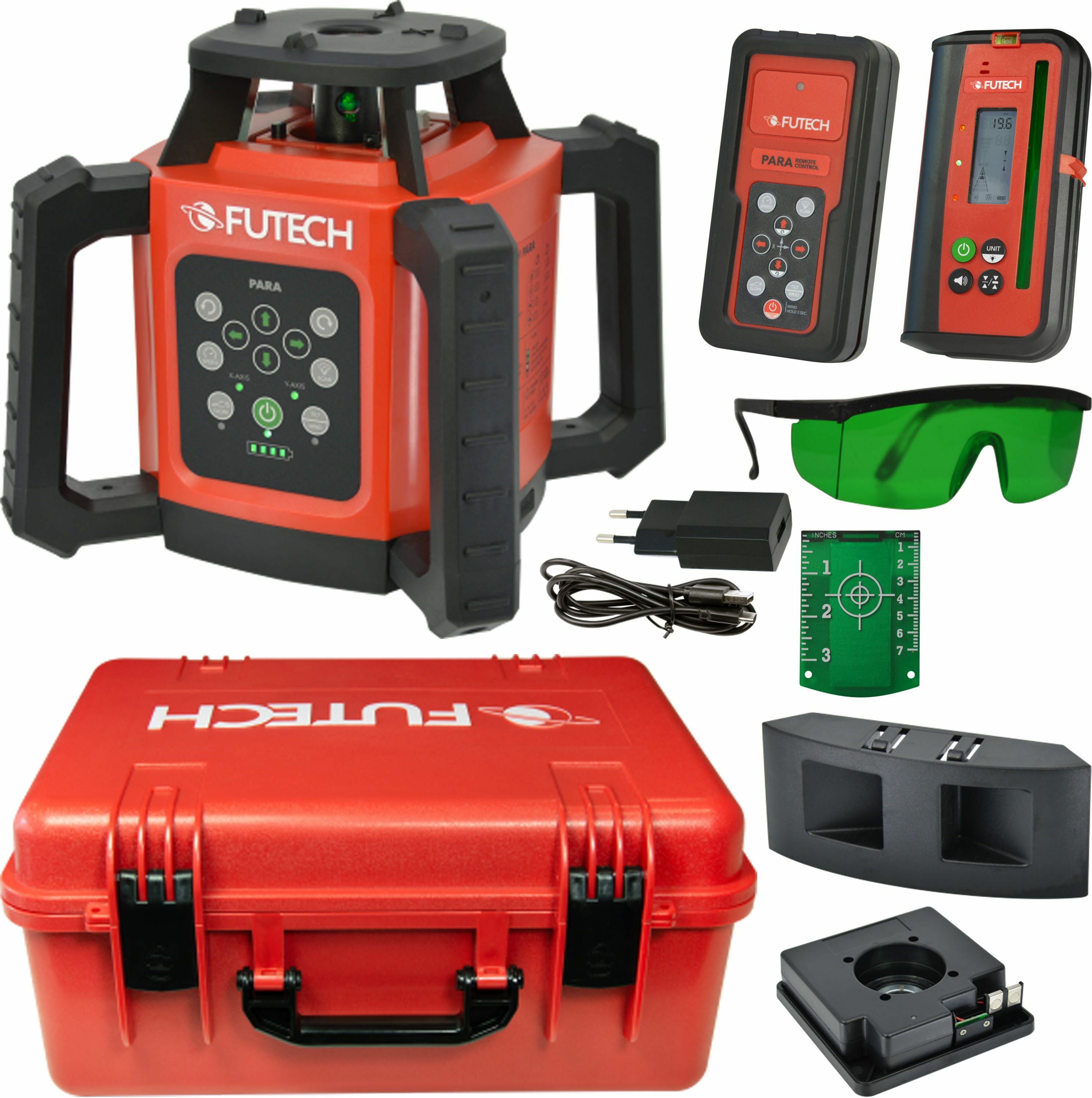 FUTECH PARA rotation laser green + receiver - 052.02G.50 | Klium
