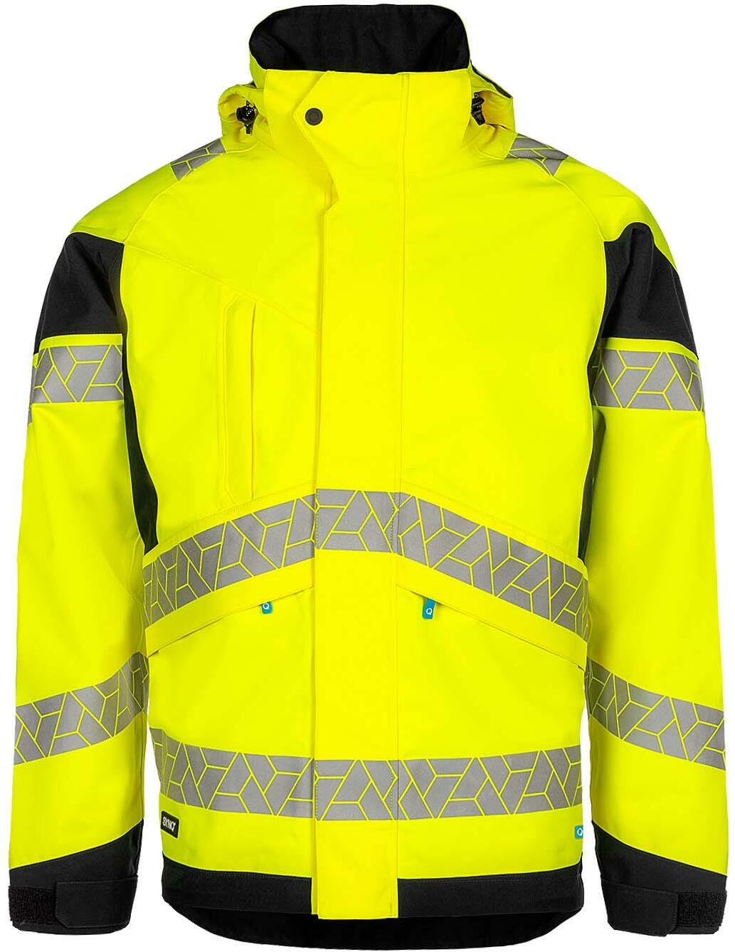 SYNQ JACKLIGHT 705W high-vis mackintosh (fluorescent yellow/black ...
