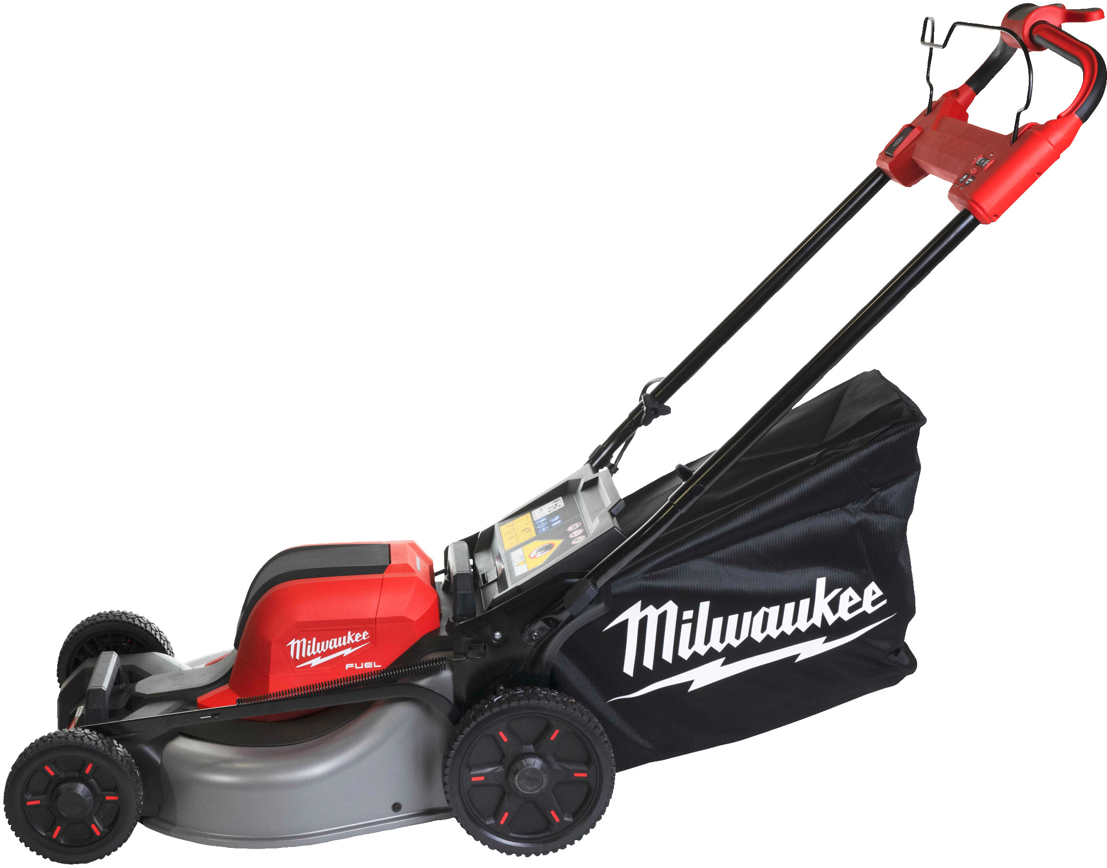 MILWAUKEE M18 F2LM46-802 FUEL 2x18V cordless lawnmower 46cm with walk ...