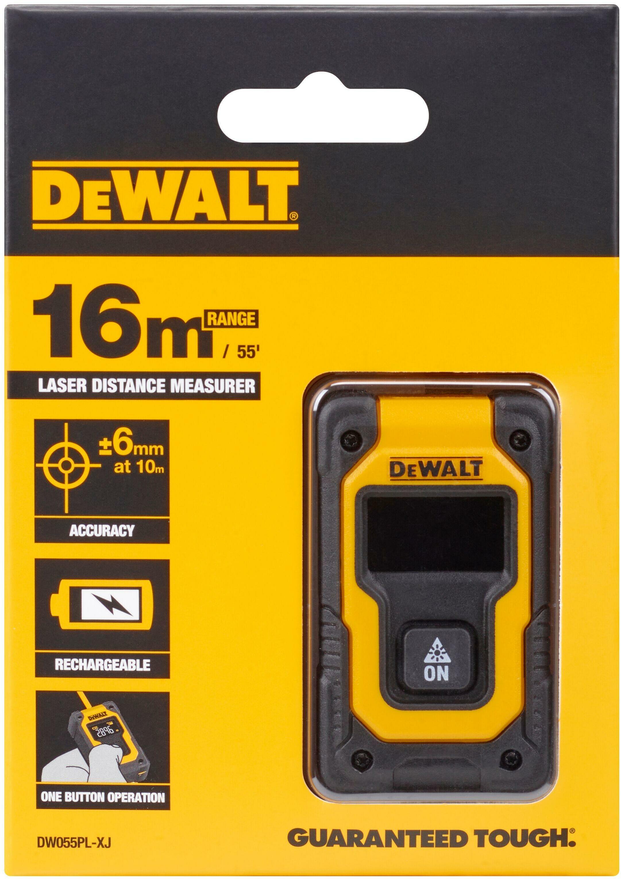 DEWALT DW055PL-XJ pocket rangefinder 16m | Klium