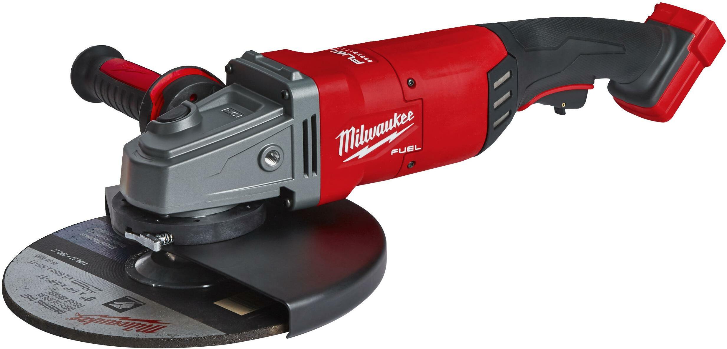 MILWAUKEE M18 FLAG230XPDB-0C FUEL large angle battery grinder 230 mm ...