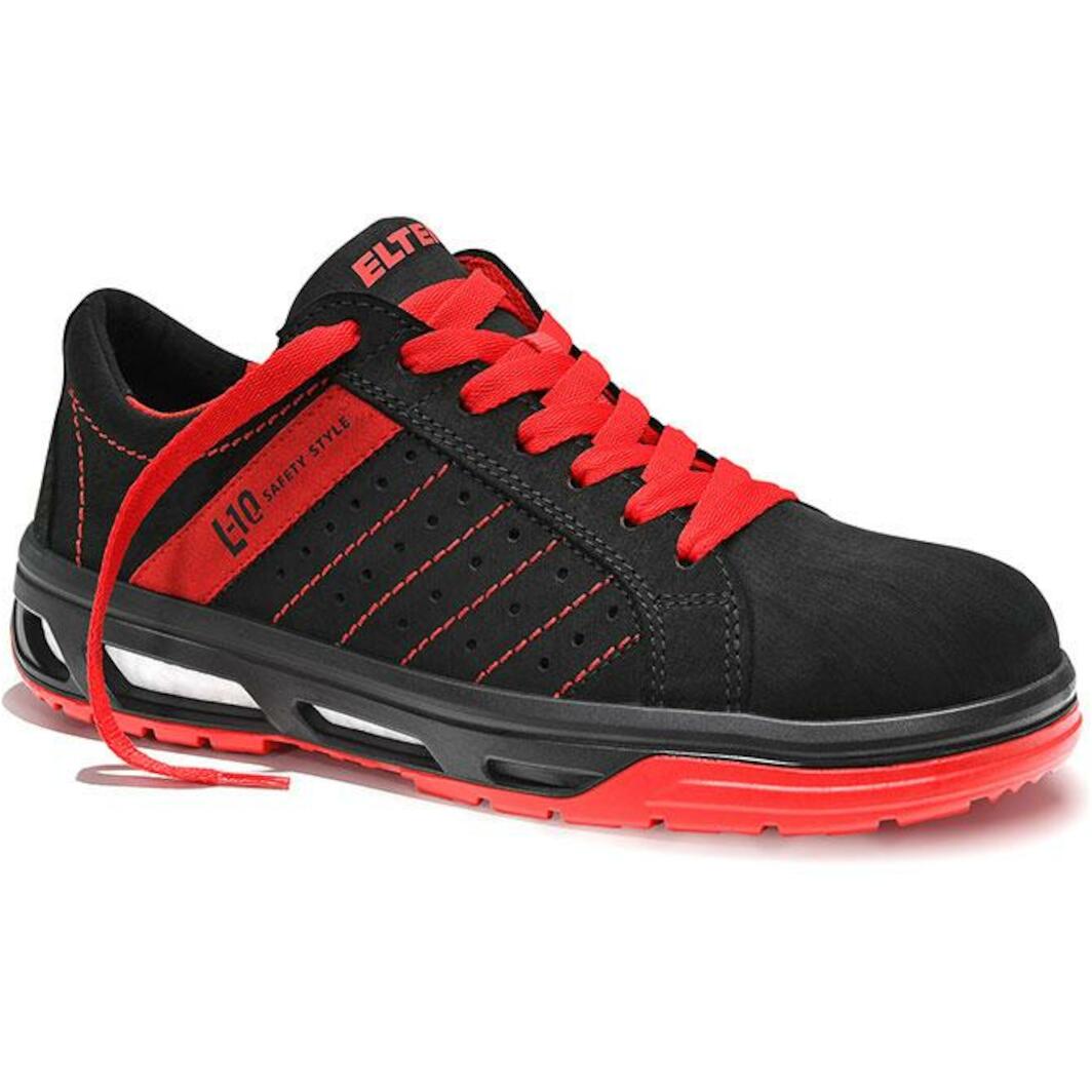 ELTEN BREEZER XX10 Chaussure de sécurité ESD S1 basse (noir/rouge ...