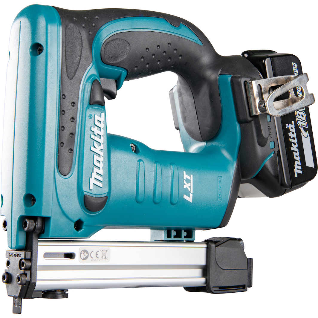 MAKITA DST221RTJ 18V LXT cordless stapler 10.5mm in MAKPAC (2x 5.0Ah battery + charger) | Klium