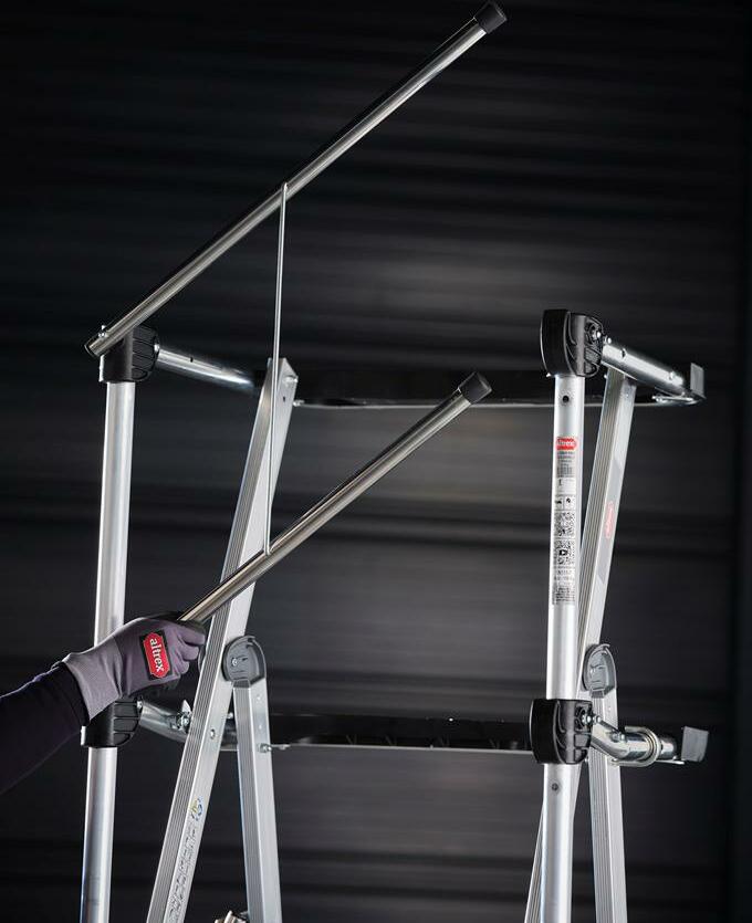 ALTREX RolShield platform stairs - 4 steps - 502154 | Klium