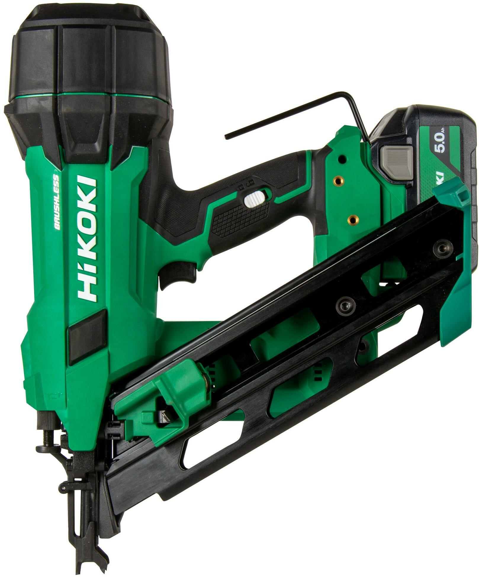HIKOKI NR1890DCAWQZ 18V cordless nail gun 9Ga 50-90mm in HSC IV case ...