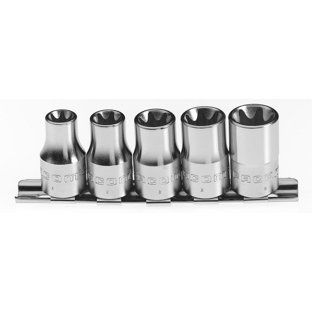 FACOM JTX.40 hand socket set 3/8 torx (6 pcs) | Klium