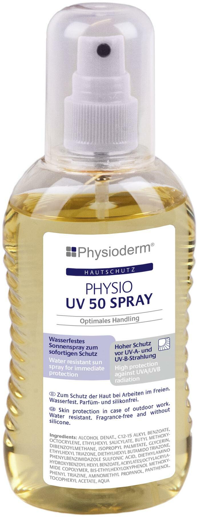PHYSIODERM Physio Uv 50 sun cream (200 ml spray) - 14286001 | Klium