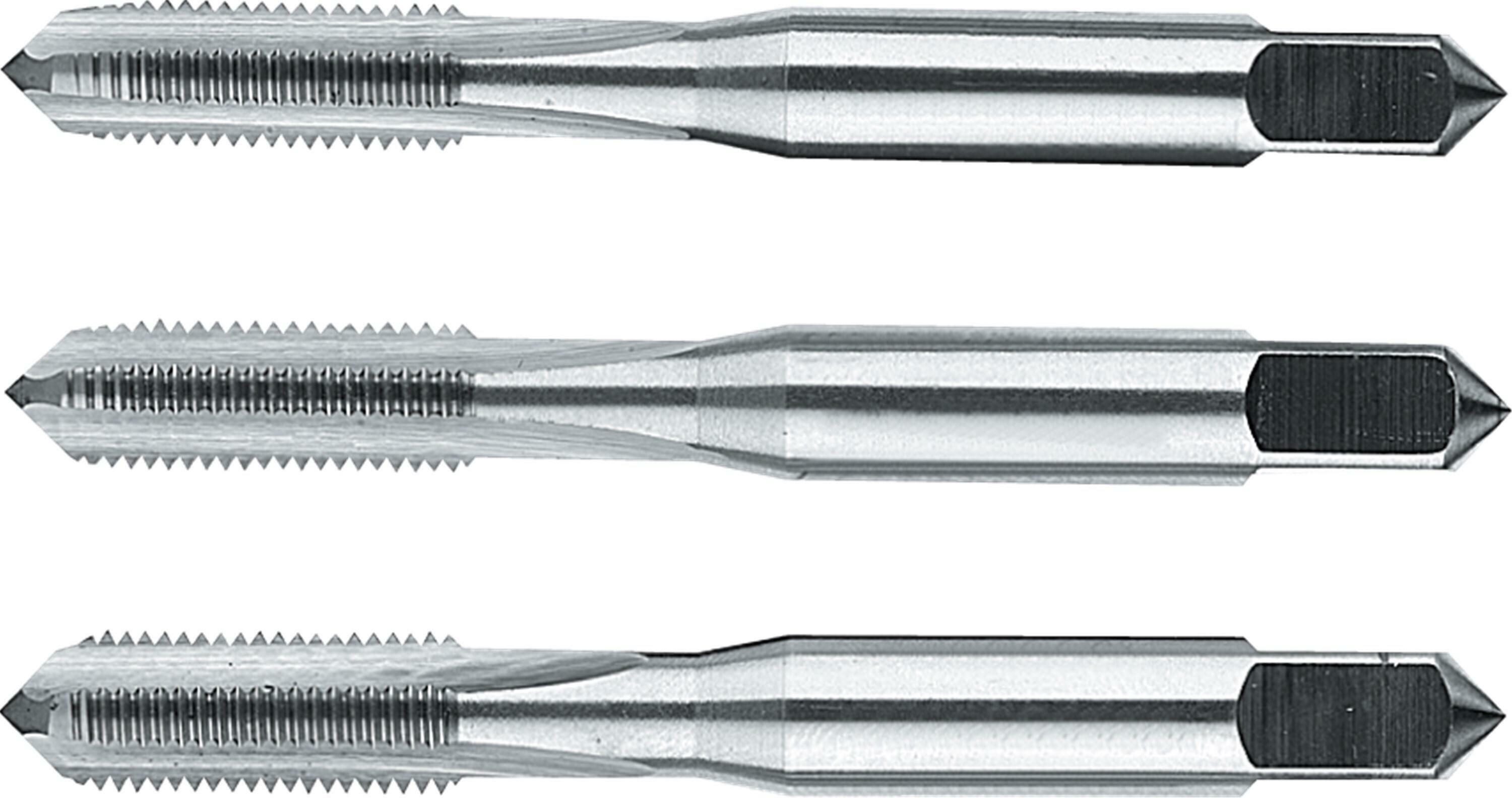 PHANTOM 214301905 HSS hand tap ISO 529 BSF 3/4"-12 (3 pcs) | Klium