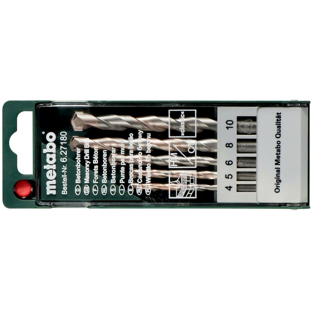 METABO 627180000 concrete drill bit set classic, 5-piece | Klium