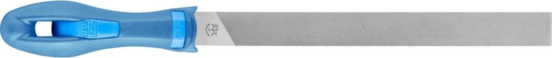 PFERD 1212 GR 200 H2 mill saw file with handle straight/round edge flat ...