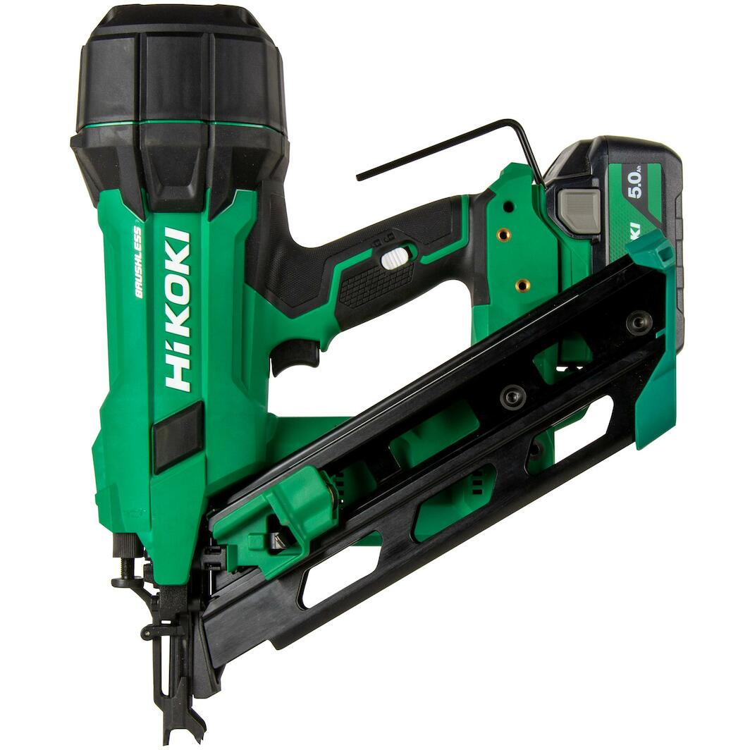 HIKOKI NR1890DCAWQZ 18V cordless nail gun 9Ga 50-90mm in HSC IV case ...