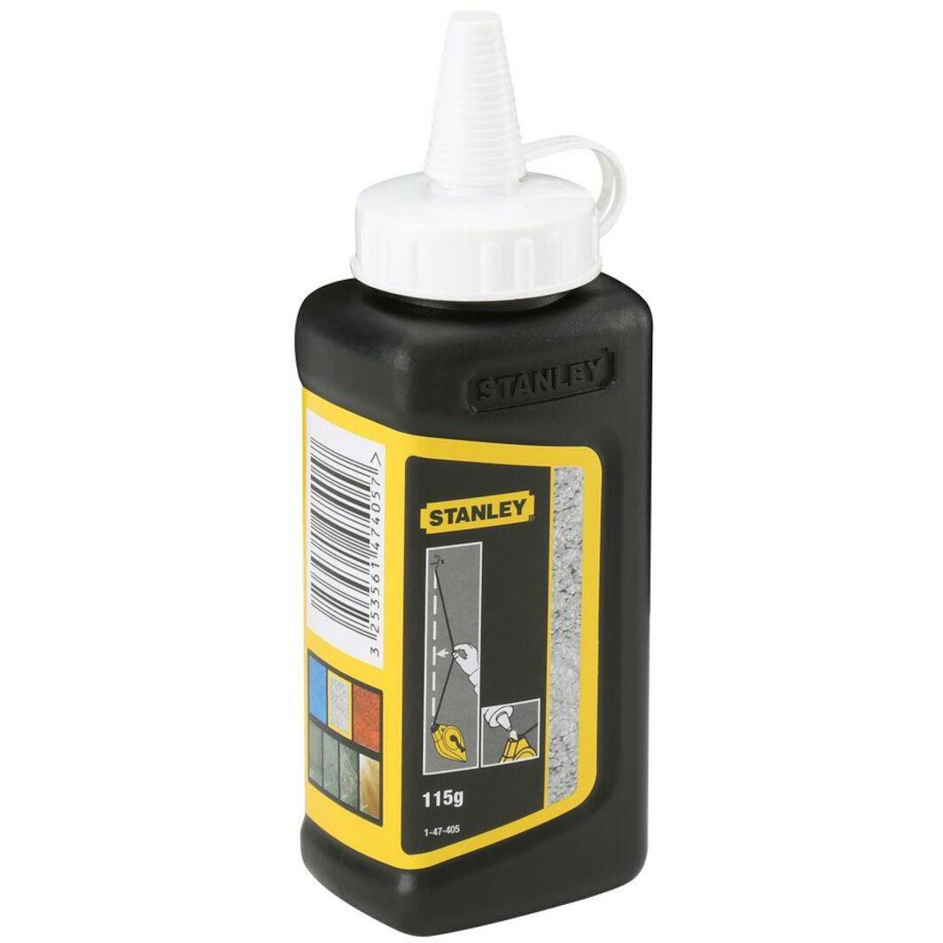 STANLEY 1-47-405 chalk line powder white 115g | Klium