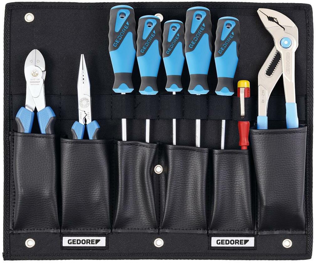 GEDORE 1100 W-001 tool sheet with pliers/screwdriver assortment ...