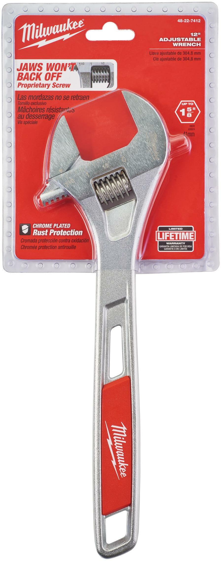 MILWAUKEE 48227412 spanner adjustable 300mm | Klium