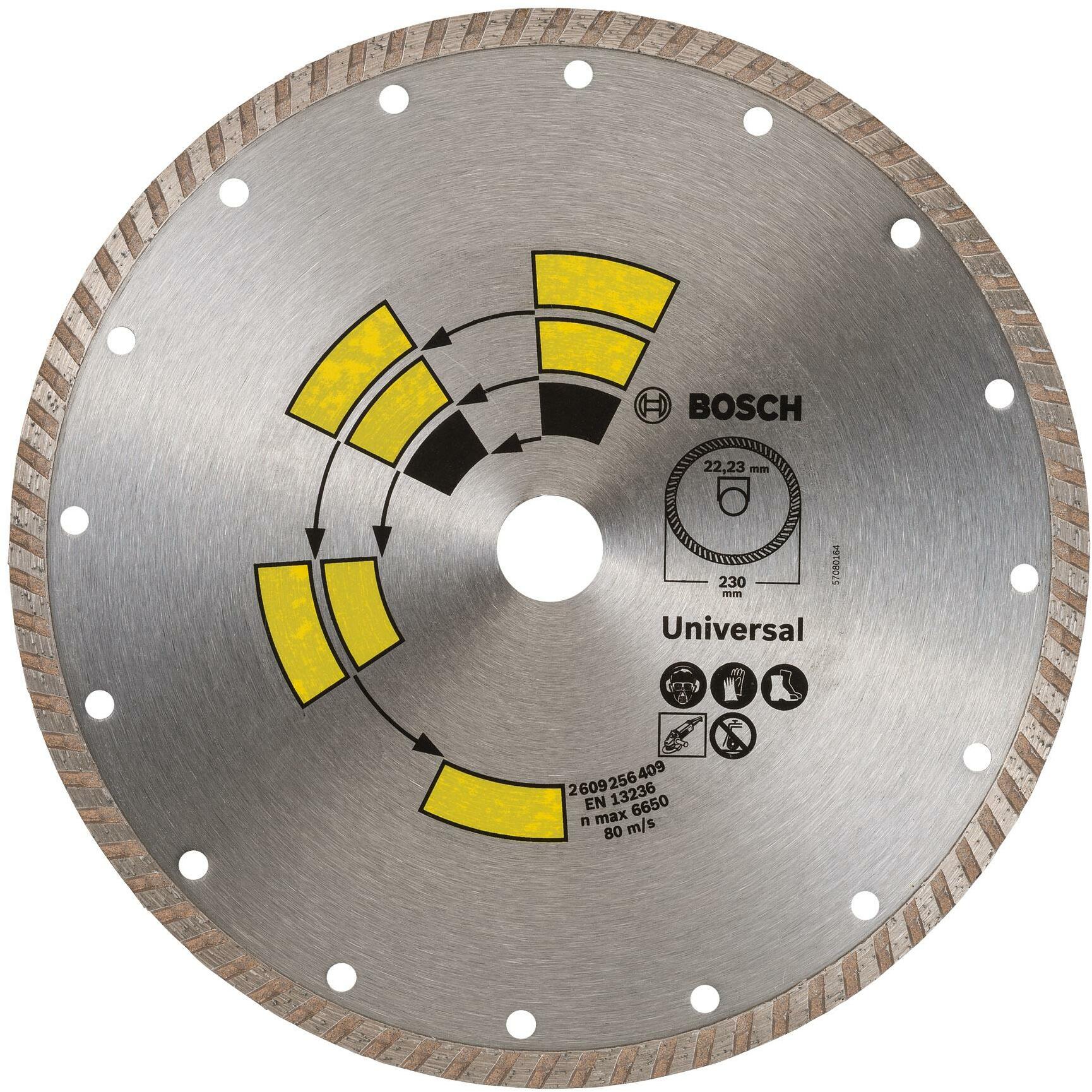BOSCH 2609256409 Universal Turbo diamond cutting disc 230mm | Klium