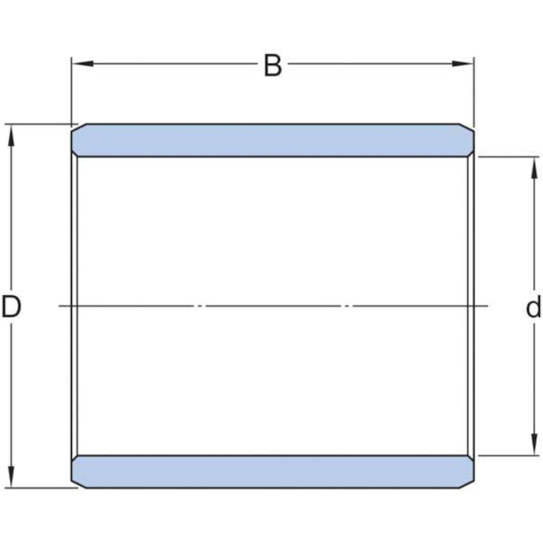 SKF PWM 708090 straight wound plain bearing bush 70 mm | Klium