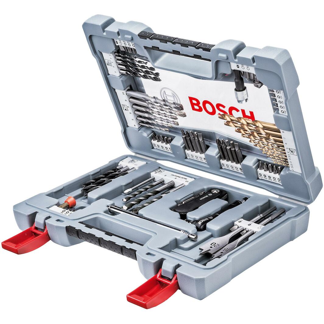 BOSCH 2608P00234 Premium X-Line drill and screw bit set 76-piece | Klium