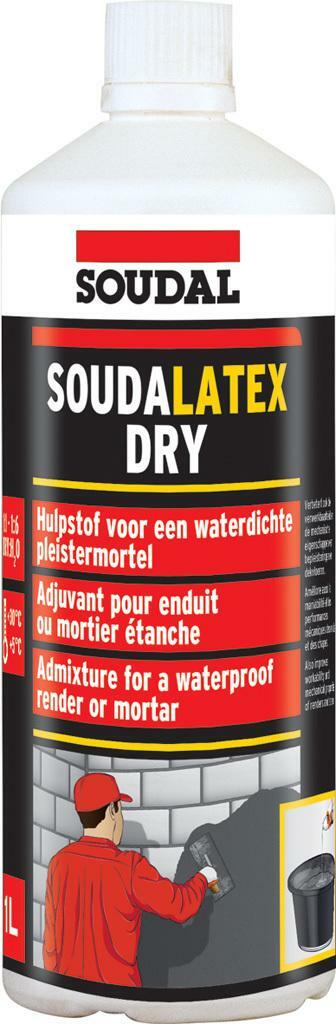SOUDAL Soudalatex Dry admixture for waterproof plaster mortar 1l ...