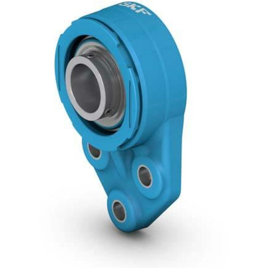 SKF F3BBC 50M-TPSS ball bearing unit with support flange, 3 bolts with locking, set screw and ...