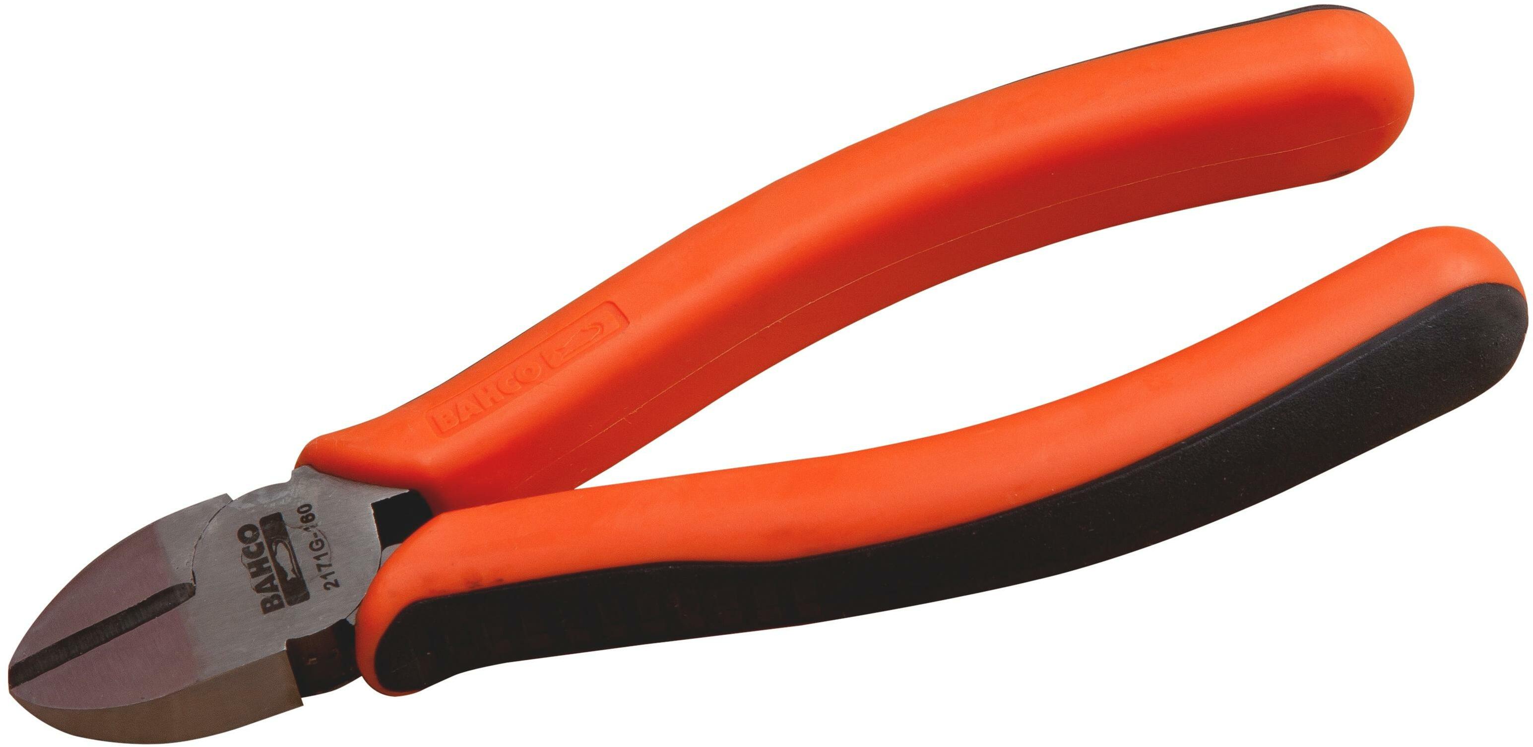 BAHCO 2171G-140 diagonal cutters with two-component handle, phosphated ...