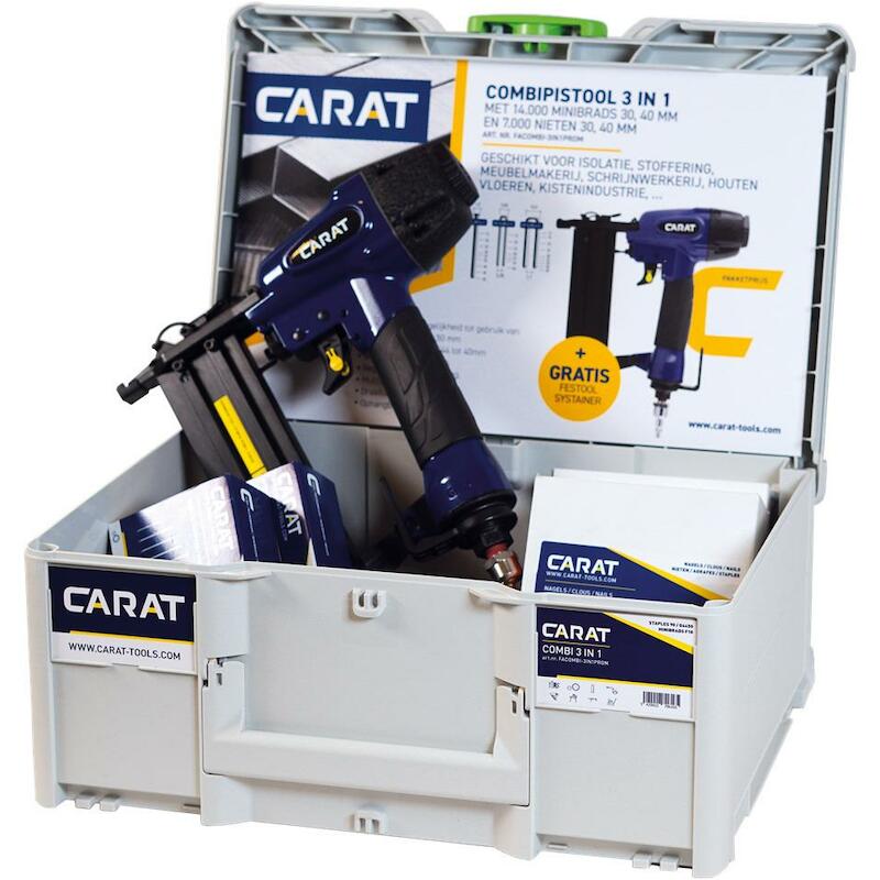 CARAT COMBI 3-IN-1 combination machine for minibrads/staples + 14000 ...