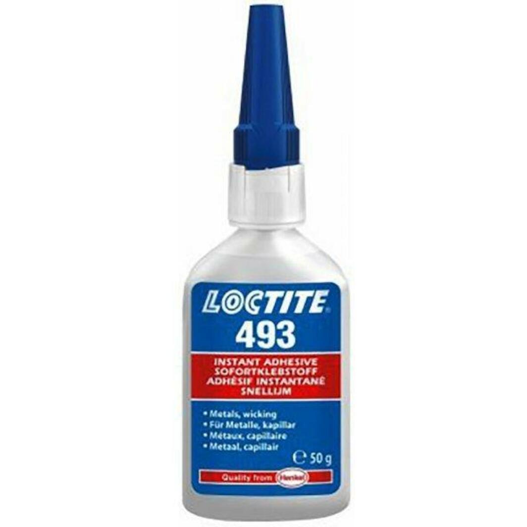 LOCTITE 493 colourless instant adhesive for bonding metals (50g bottle ...