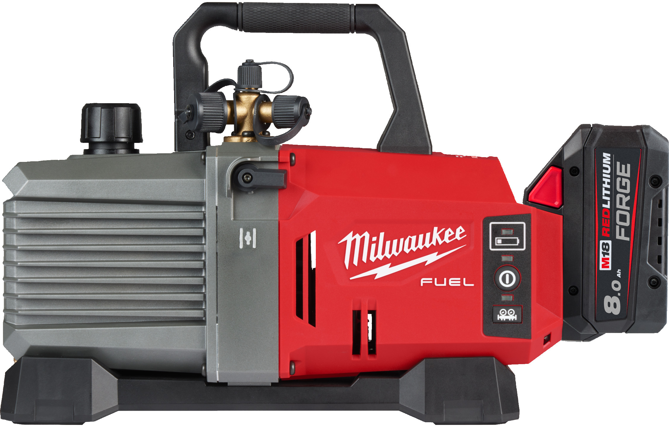 MILWAUKEE M18 FVP5-801 FUEL battery vacuum pump 5 cfm (1x 8.0Ah FORGE ...