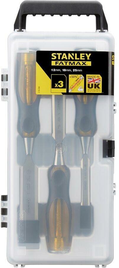 STANLEY 2-16-268 FATMAX chisel set 12-18-25 mm 3-piece | Klium