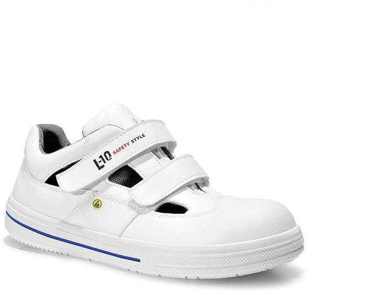 ELTEN PURE EASY ESD S1 safety sandal (white) - 72322-44 | Klium