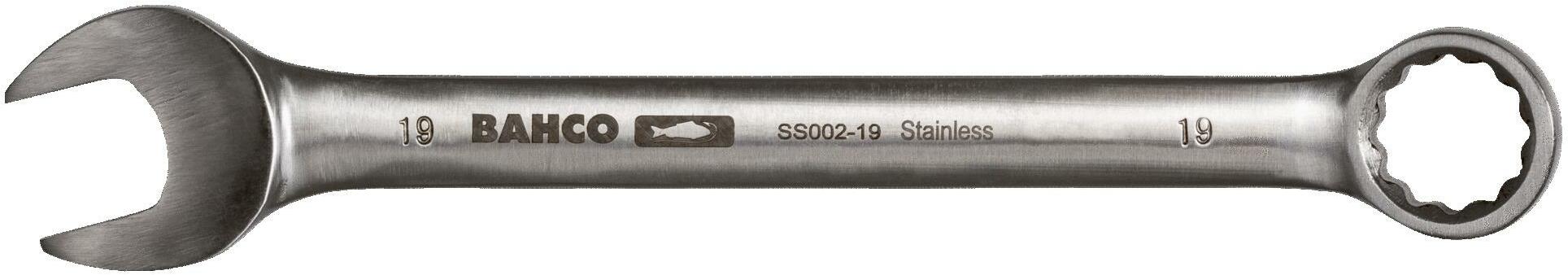 BAHCO SS002-7 ring spanner stainless steel, 120 mm, 7 mm | Klium