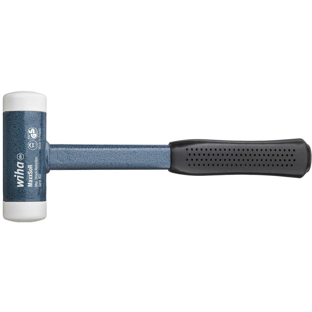 WIHA 802160 plastic hammer very hard without recoil with hollow metal ...