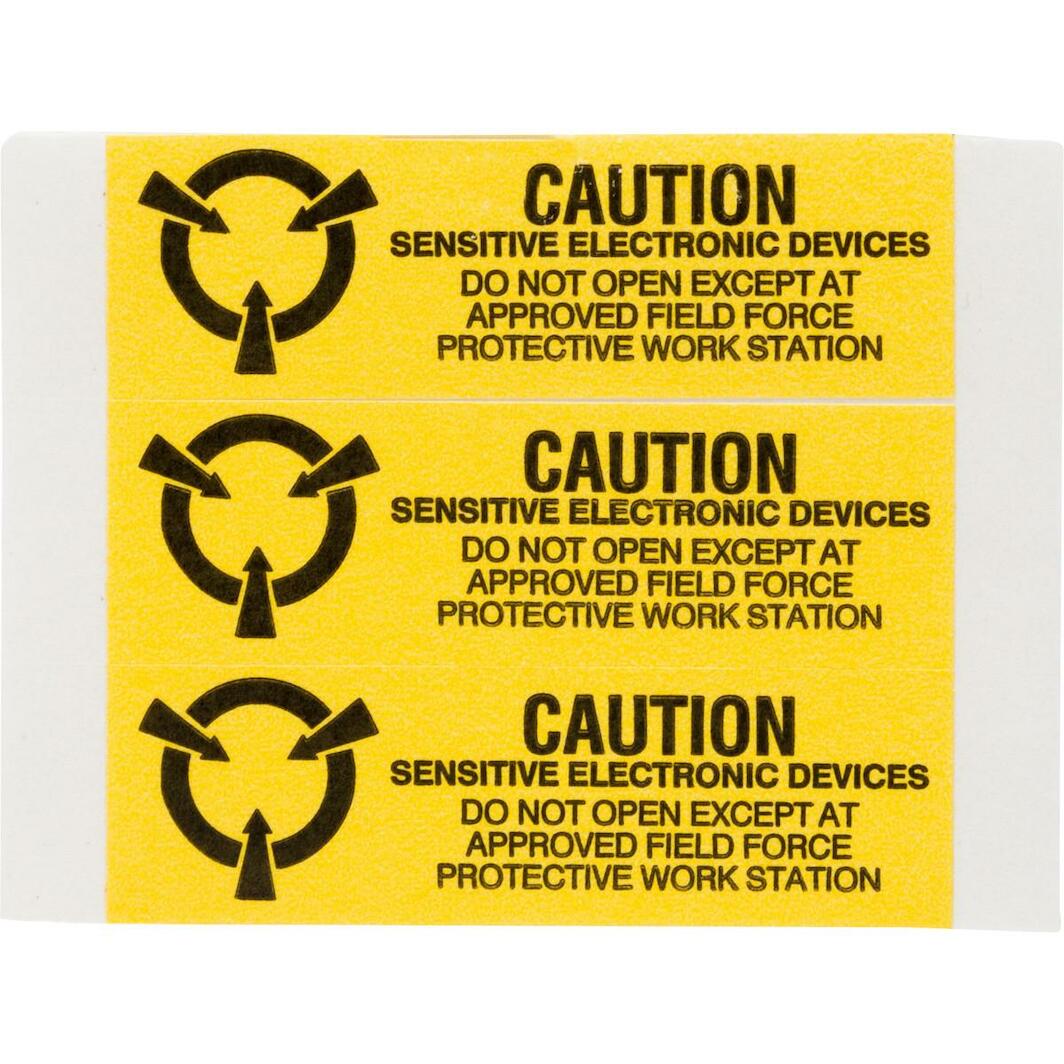 BRADY SL-7 static warning labels (1000 pcs/roll) - 013906 | Klium