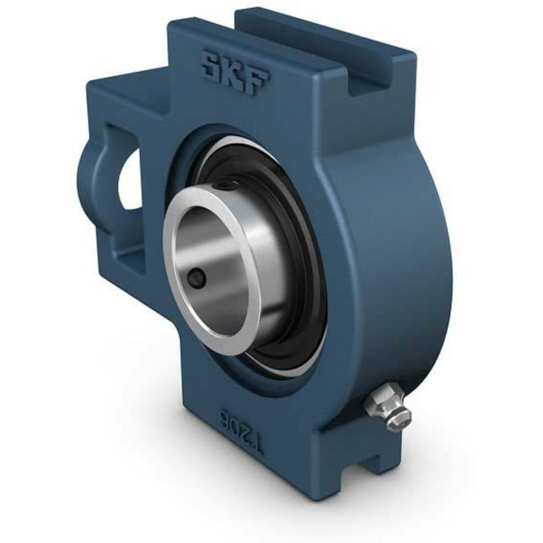 SKF UCT 206/H take-up unit with plug-in ball bearing, locking with set screw and widened inner ...