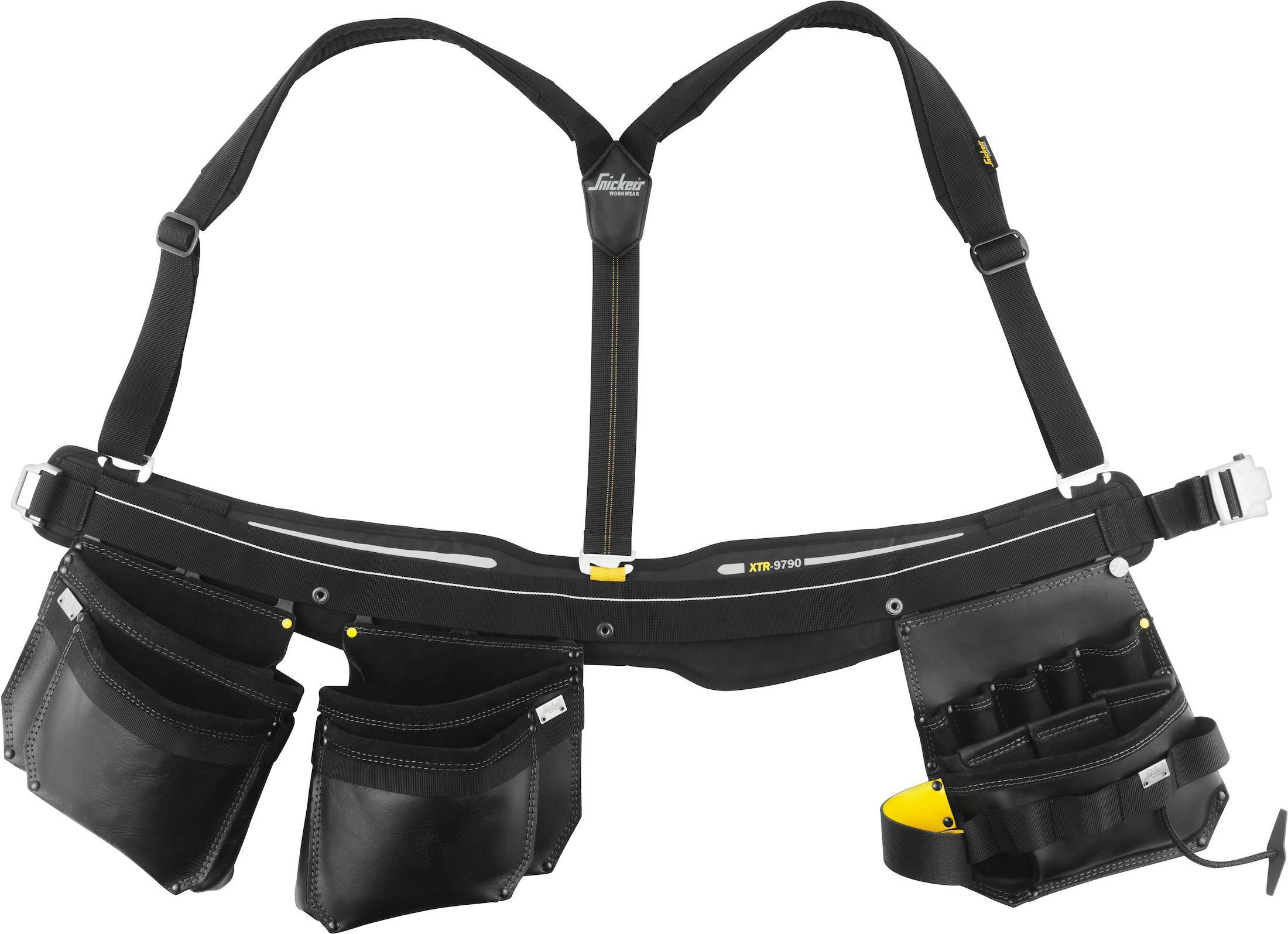 SNICKERS 9780 Ceinture à outils d'électricien XTR (noire) | Klium