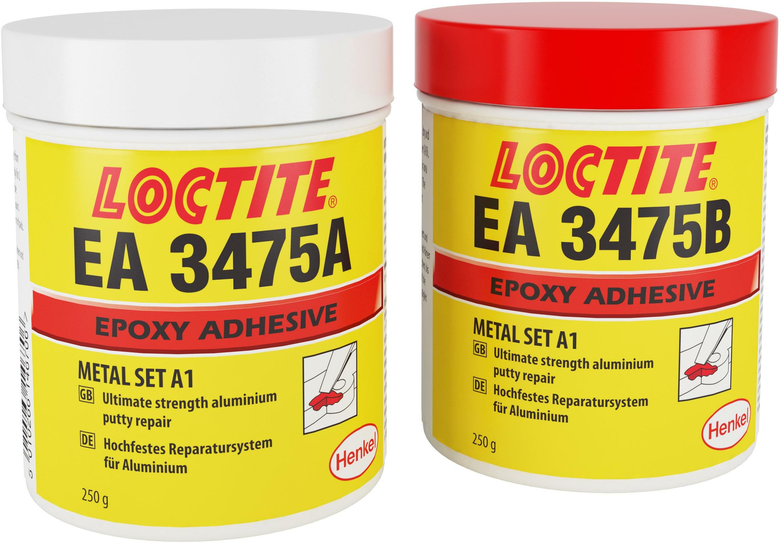 LOCTITE 3475 A&B 2K-Epoxy adhesive (500g tin) - 229188 | Klium