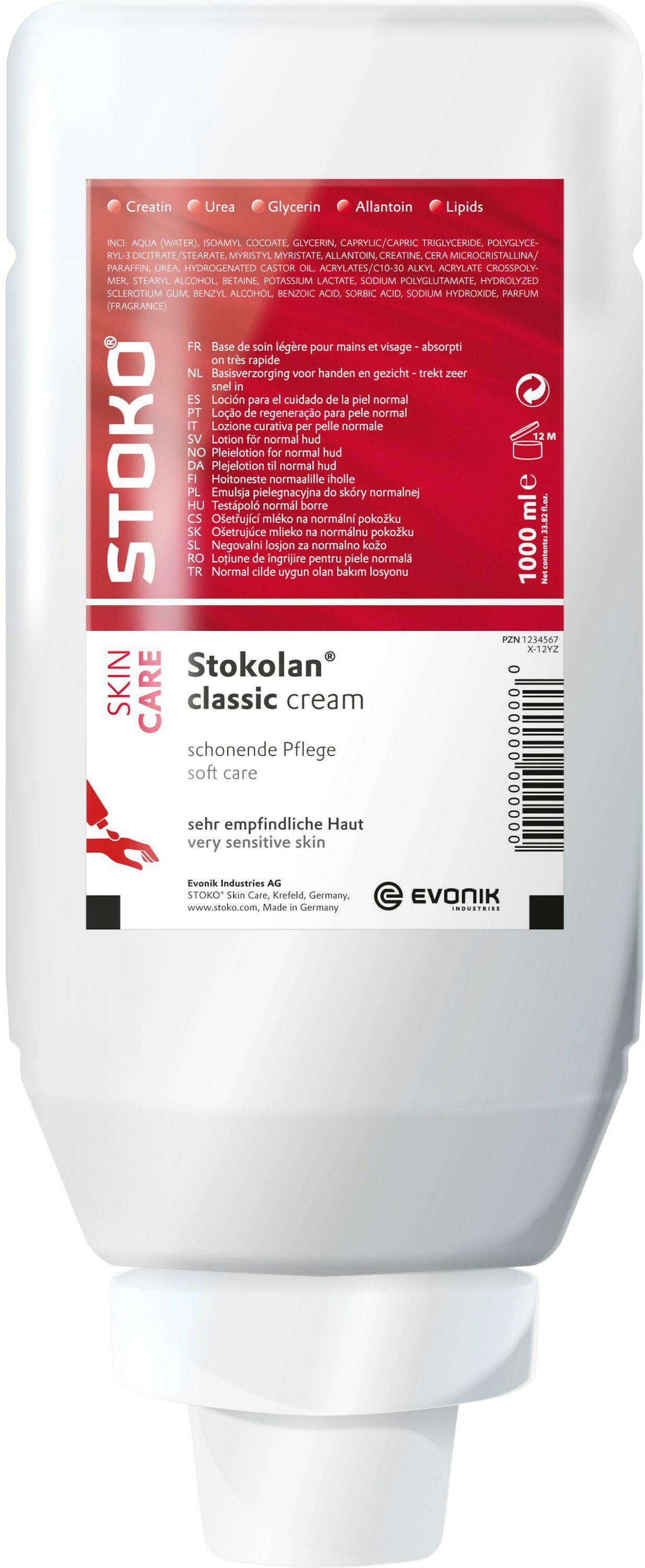DEB STOKO Stokolan Classic crème de soin (boîte à lumière classique 1 l ...