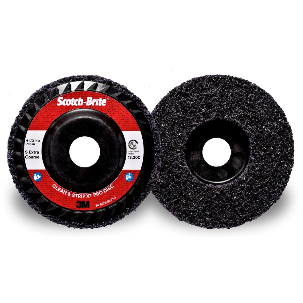 3M - SCOTCH-BRITE 51890 Clean and Strip disc XT-DB Pro, 125 mm x 22 mm ...