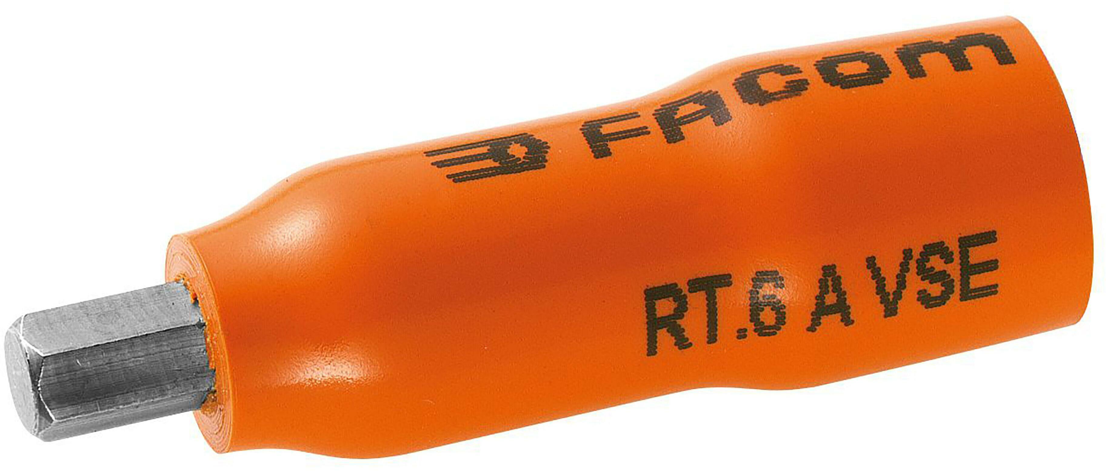 FACOM RT.5AVSE cap 1/4" hexagon, insulated up to 1000 volts, VSE series ...