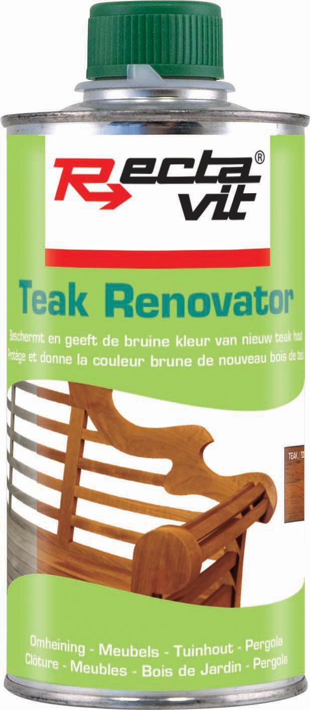 RECTAVIT Teak Renovator wood protection teak-coloured 500 ml - 121146 ...