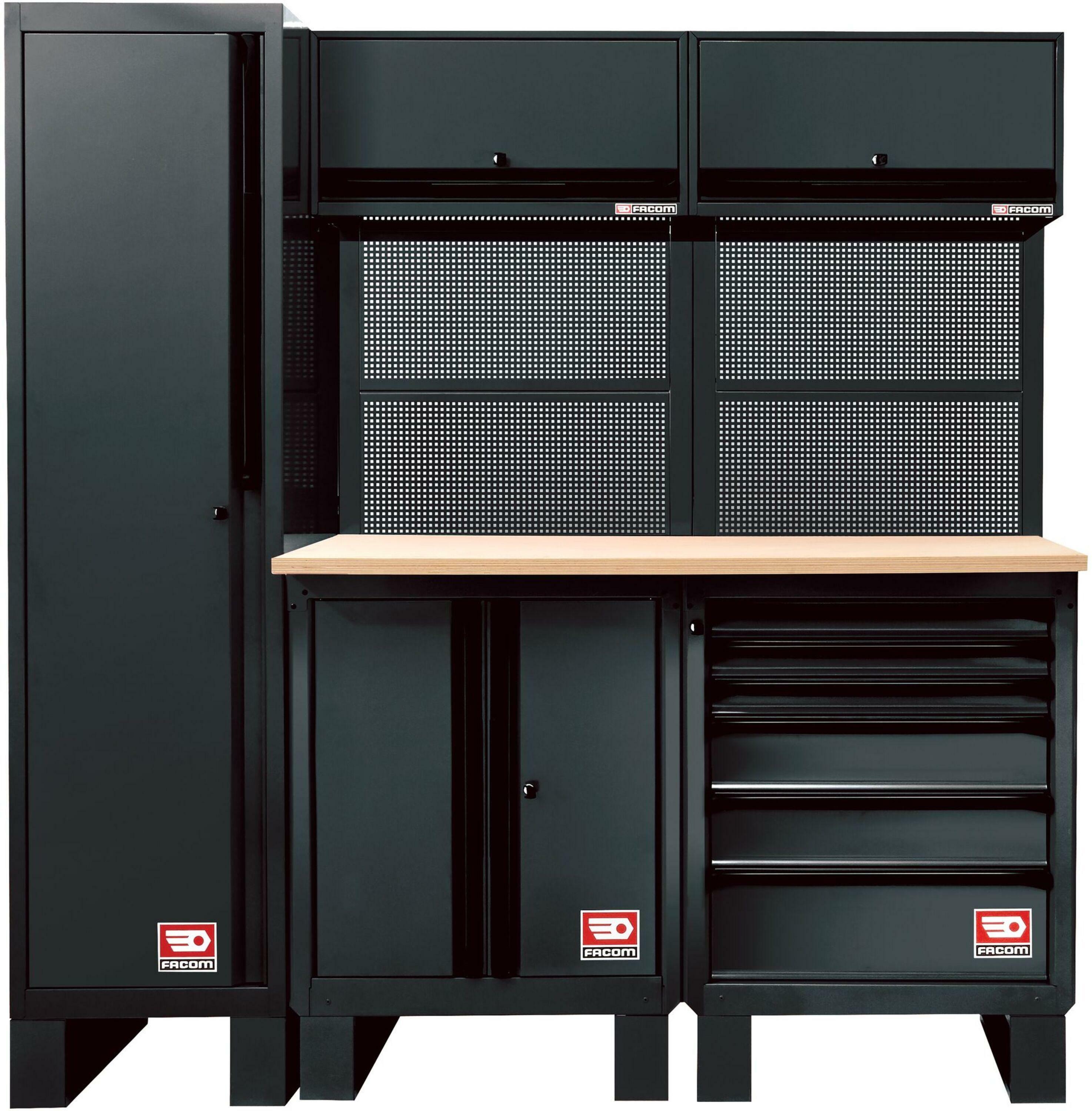 FACOM RWS-4BS Roll Workshop System setup 4 black | Klium