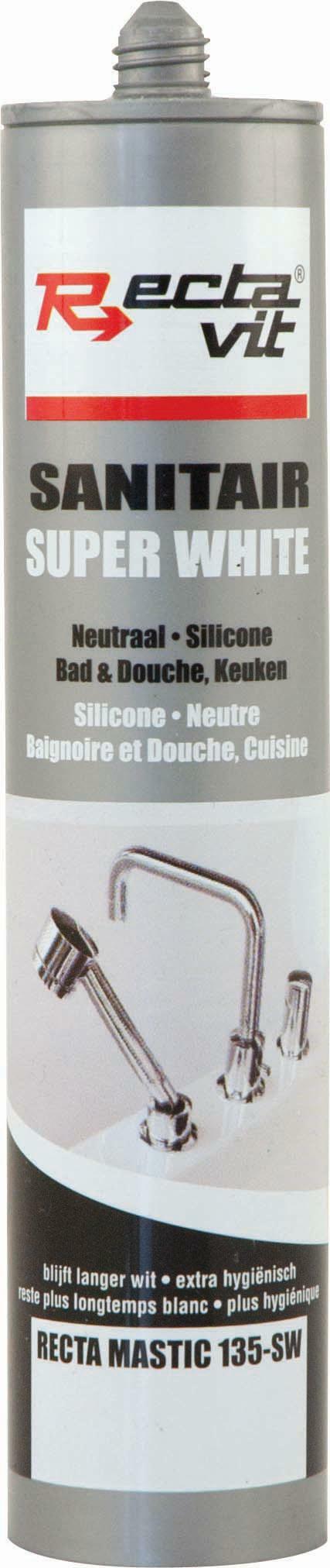 RECTAVIT Recta-Mastic 135 SW jointing sealant for wet areas white (310 ml) - 119351 | Klium