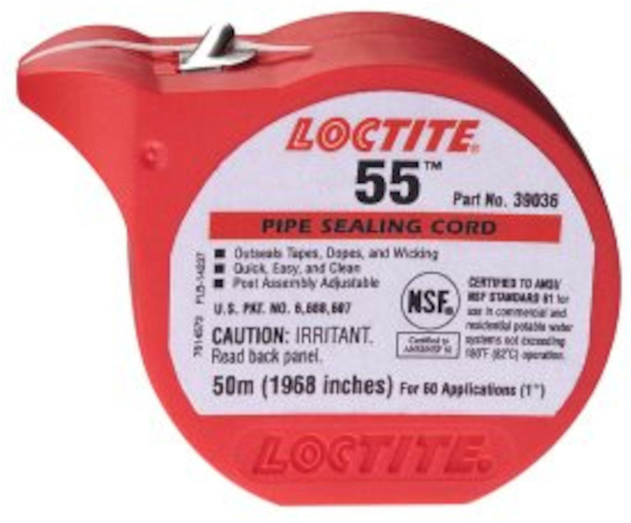 LOCTITE 55 Thread sealing cord white (50m roll) - 528244 | Klium