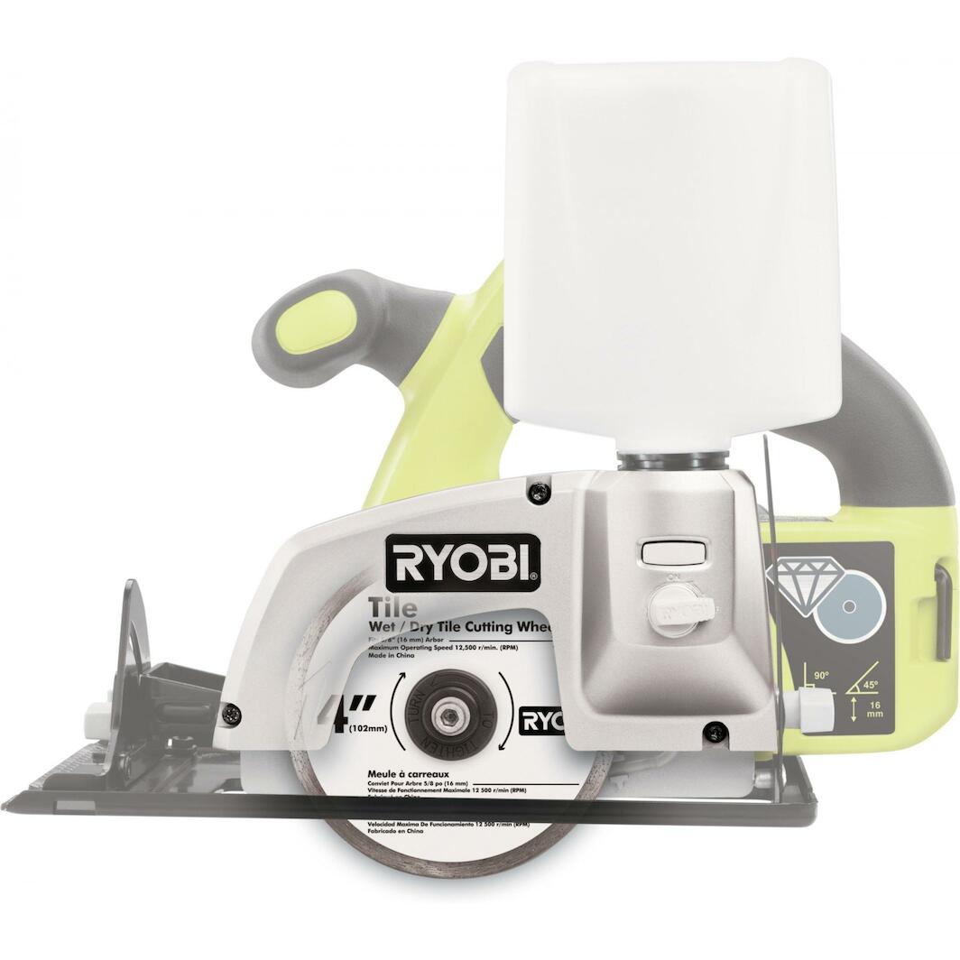 RYOBI LTS180M 18V ONE+ cordless tile saw 22mm 102mm (without battery ...
