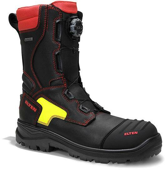 ELTEN COLIN GTX BOA ESD F2A fireman's boot (black-red) - 89631-38 | Klium
