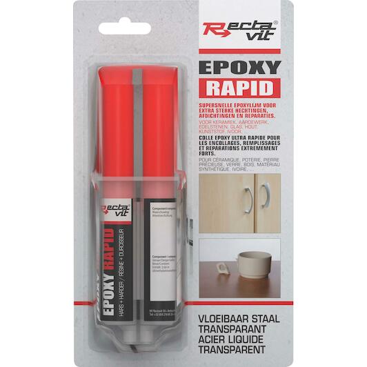 RECTAVIT Epoxy Rapid two-component epoxy adhesive for extra strong ...