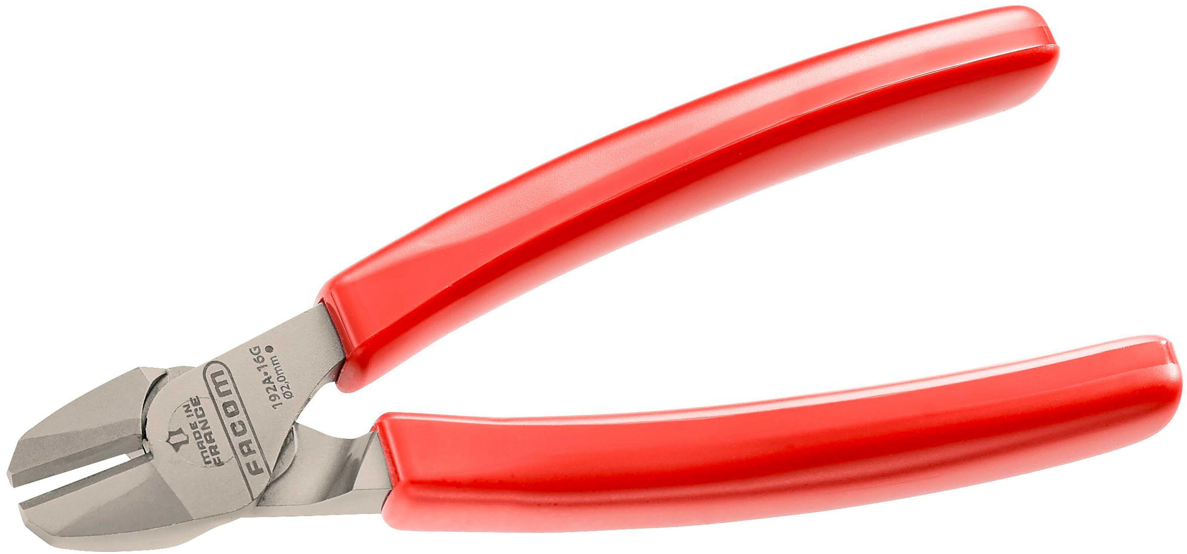 FACOM 192A.16G side cutter piano wire, PVC 16cm | Klium