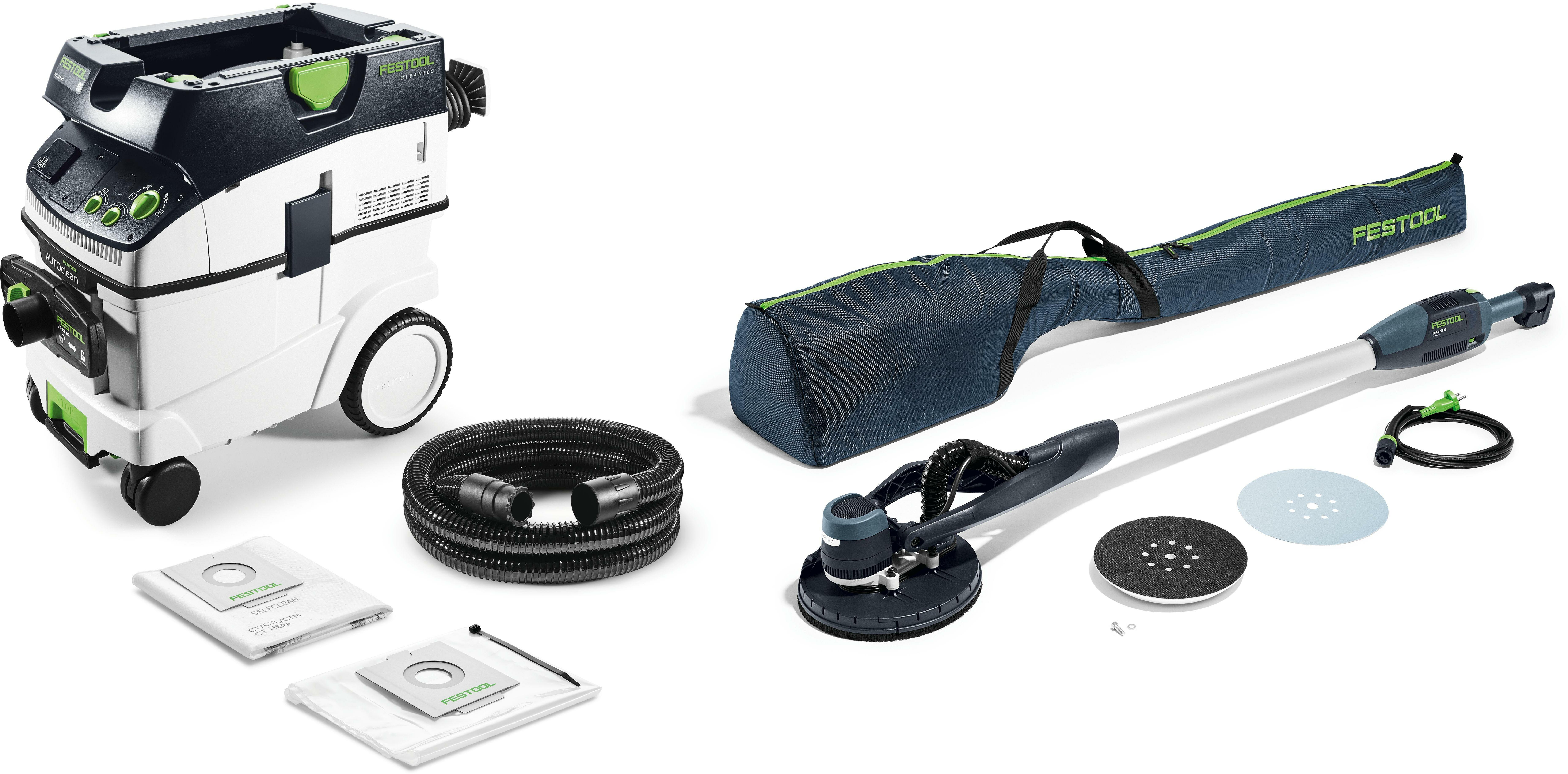 FESTOOL LHS-E 225/CTL36-SET PLANEX long-neck sander 400 W dust class L ...