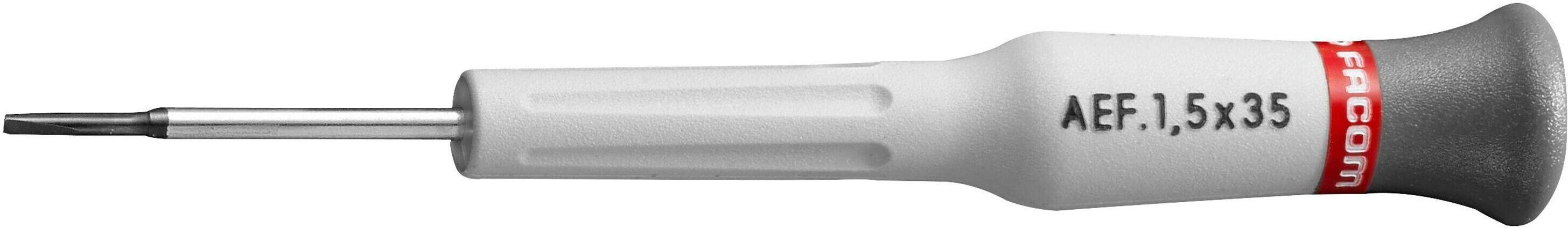 FACOM AEF.2.5X75 Micro-Tech screwdriver for slotted screws | Klium