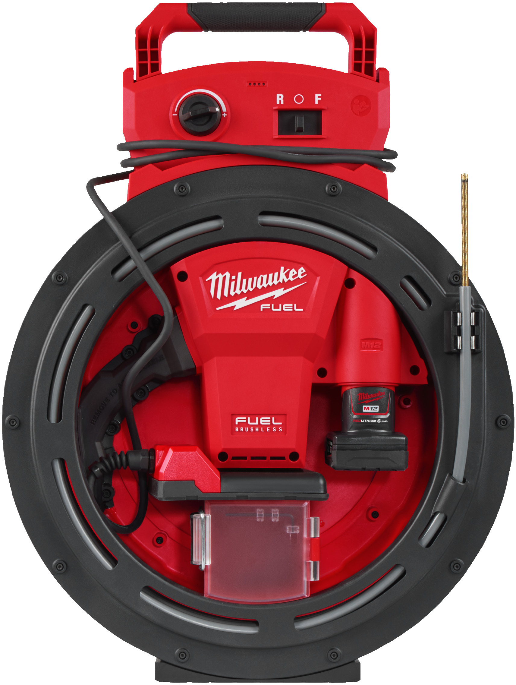 MILWAUKEE M12 HSFSM-602 battery plunger 32-50mm in cardboard box (2x 6 ...