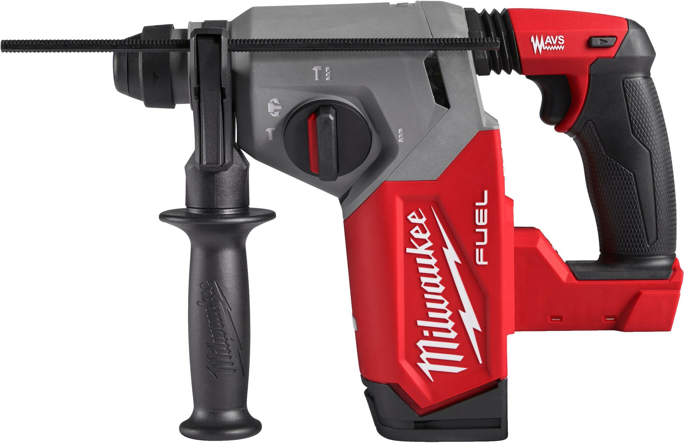 MILWAUKEE M18 FH-0 FUEL 4-position cordless combi hammer SDS-Plus in ...